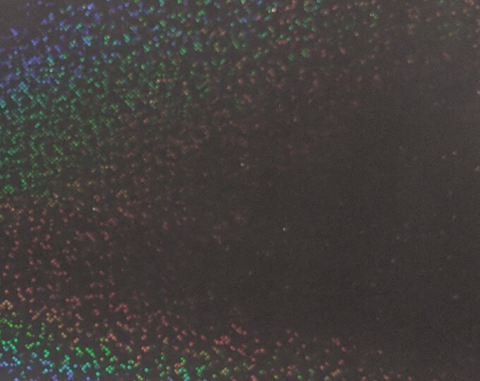 Black Sparkle Holographic Vinyl Embroidery Vinyl Canvas Backed Vinyl ...