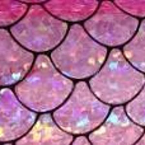 Light Pink Scales Holographic Sparkle Vinyl - Embroidery Glitter Vinyl ...
