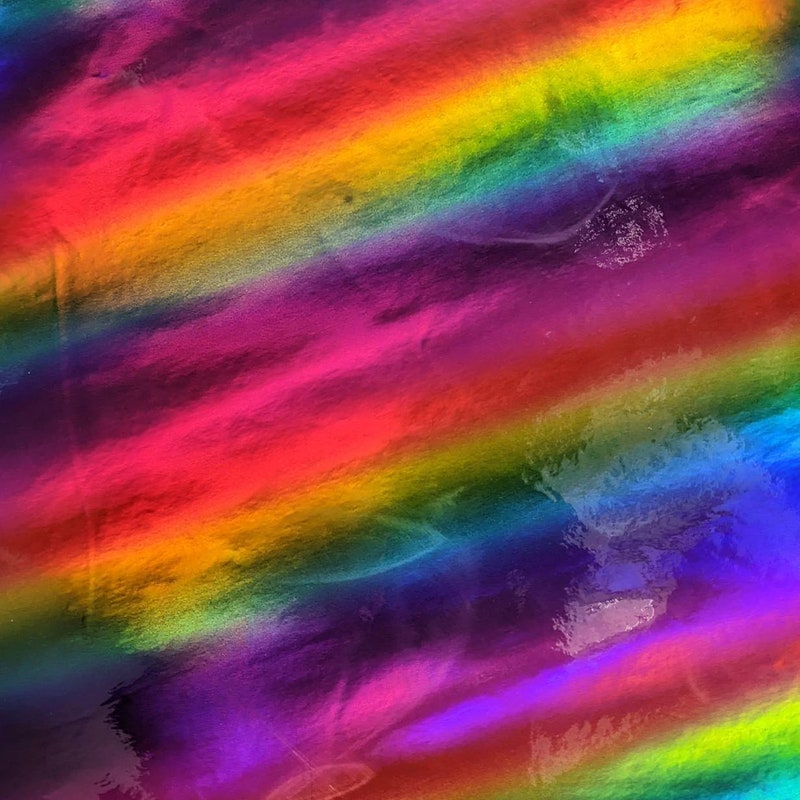 Rainbow Holographic - Etsy