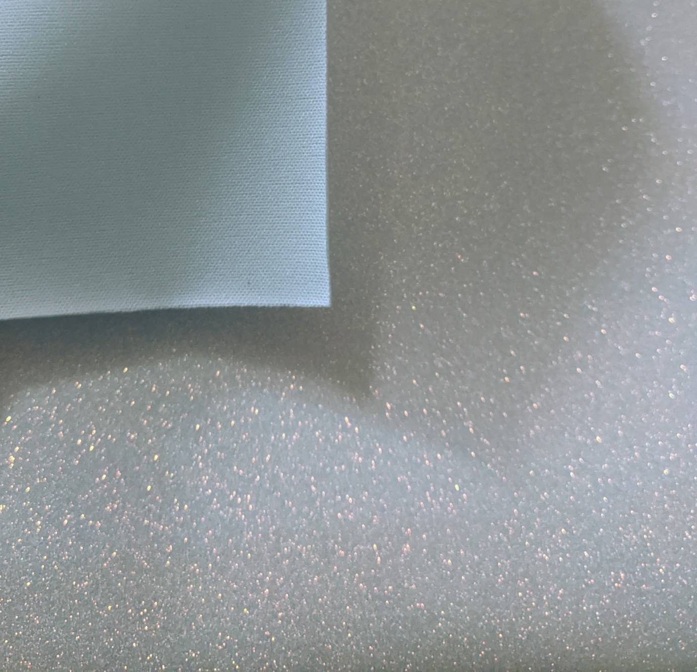 Blue Glitter Vinyl - 9x12" SHEET Embroidery Glitter Vinyl, Canvas Back ...