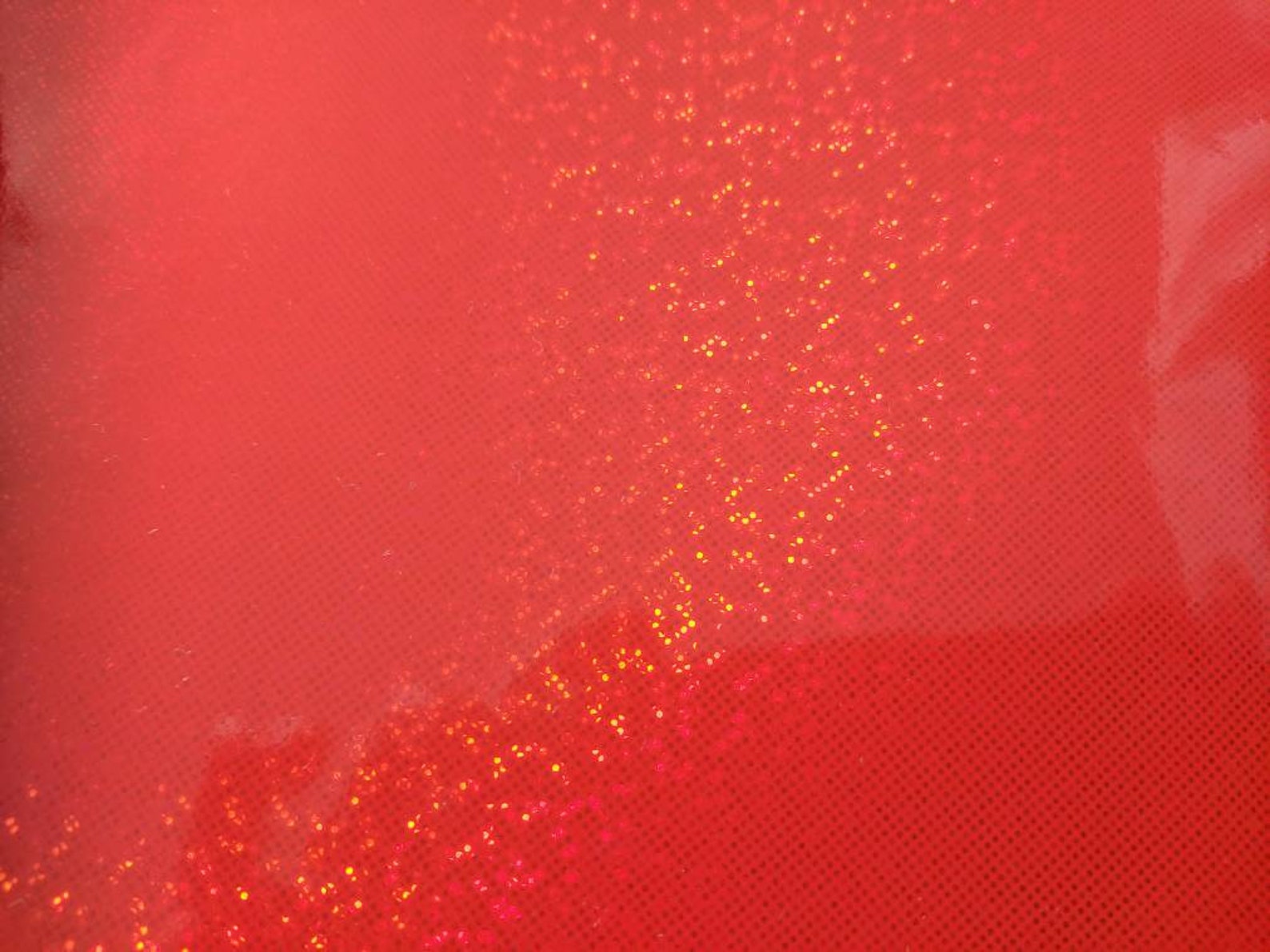 Red Sparkle Holographic Vinyl 9x12 SHEET Embroidery | Etsy