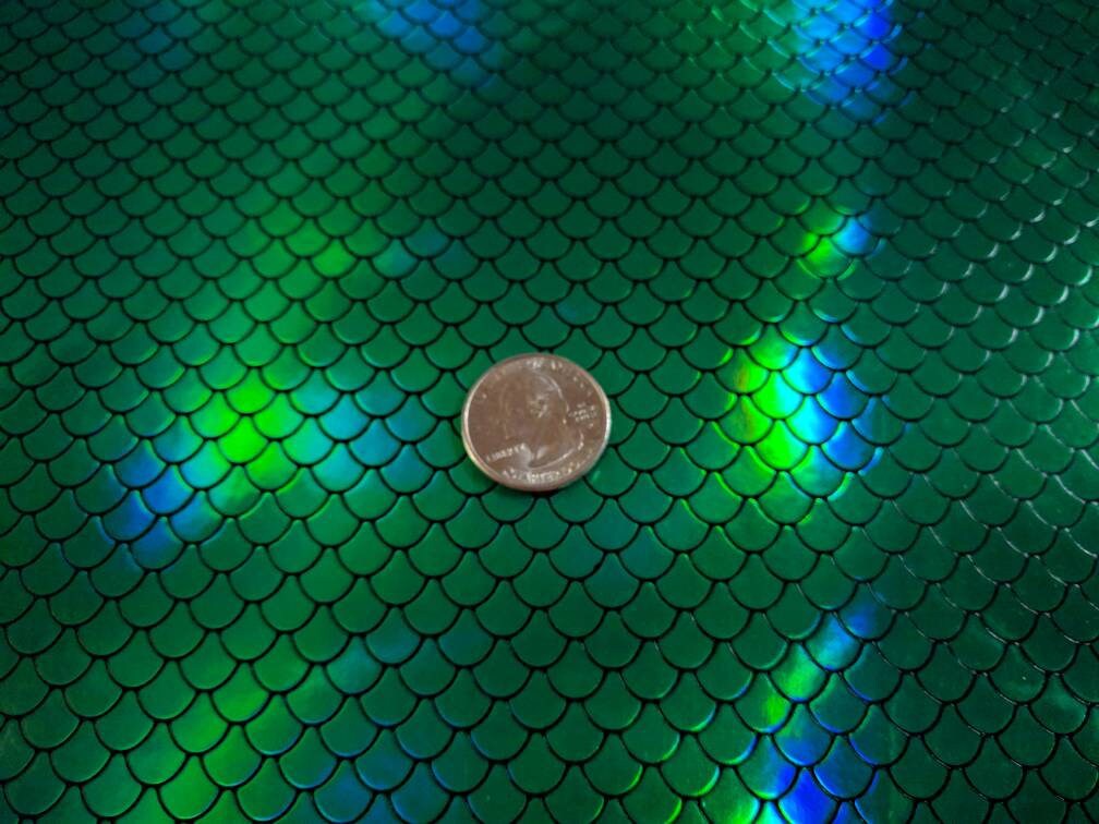 Green Scales Holograph Vinyl Embroidery Glitter Vinyl - Etsy