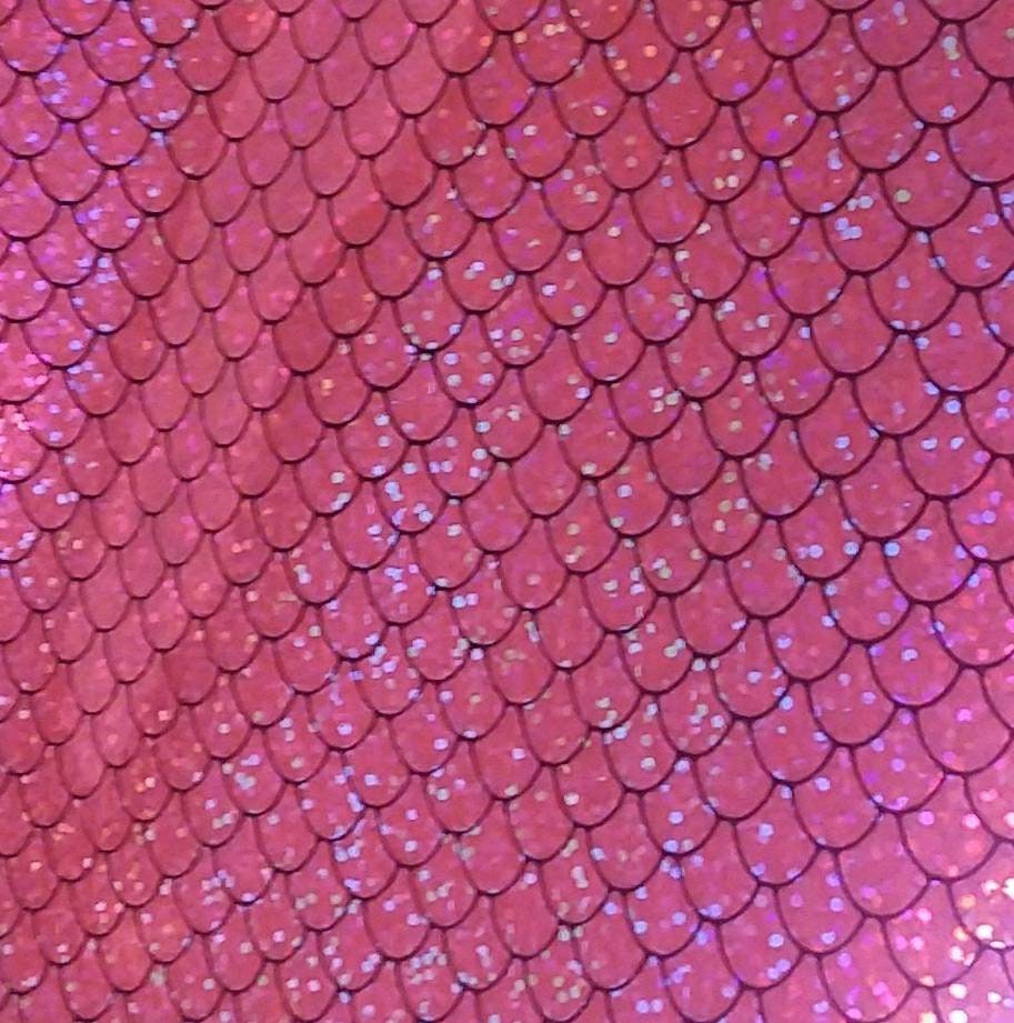 Pink Scales Holographic Sparkle Vinyl Embroidery Glitter - Etsy