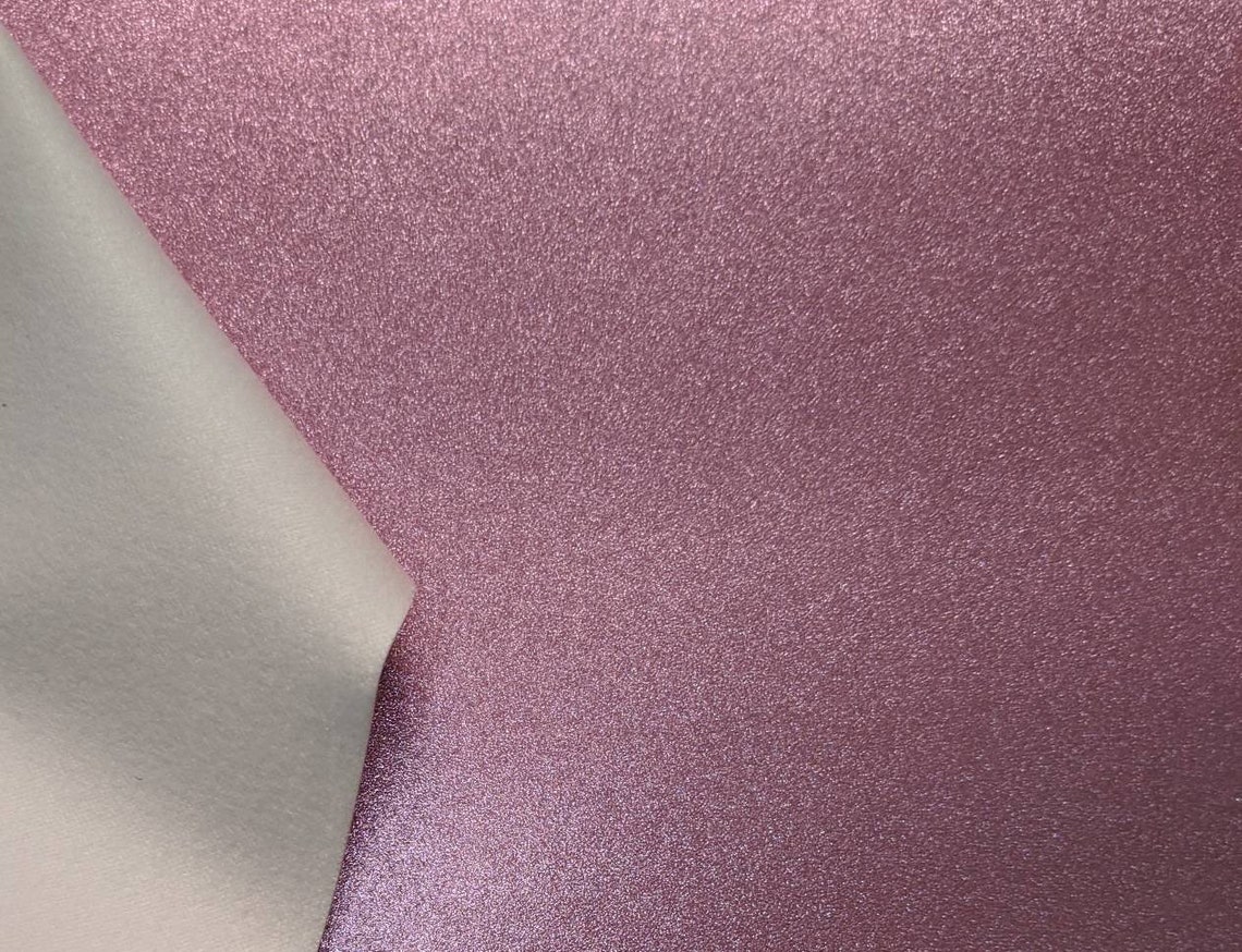 Pink Shimmer Fabric - 9x12" SHEET - Embroidery Vinyl - Hair Bow Vinyl ...