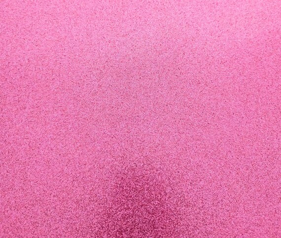 Pink Glitter Vinyl 9x12 SHEET Embroidery Glitter Vinyl | Etsy