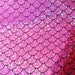 Light Pink Scales Holographic Sparkle Vinyl - Embroidery Glitter Vinyl ...
