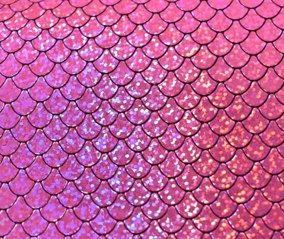 Pink Scales Holographic Sparkle Vinyl Embroidery Glitter - Etsy