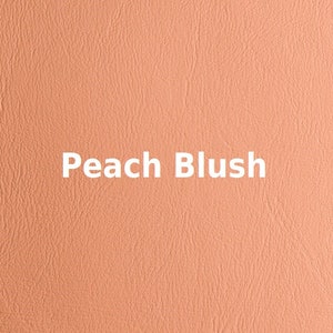 Peach Blush Vinyl - 9x12" Sheet - Embroidery Vinyl - Hair Bow Vinyl ...