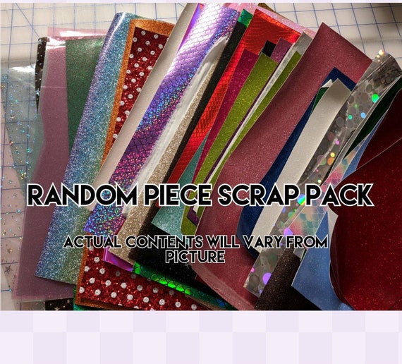 Random Sewing Vinyl Scrap Pack Contents Will Vary From - Etsy