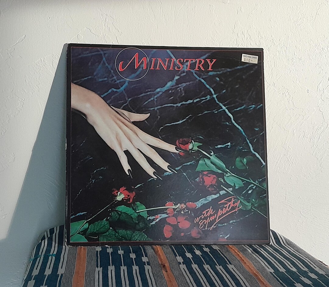 Ministry 'with Sympathy' / Vinyl Record Retro Vintage 80s Synth Pop ...