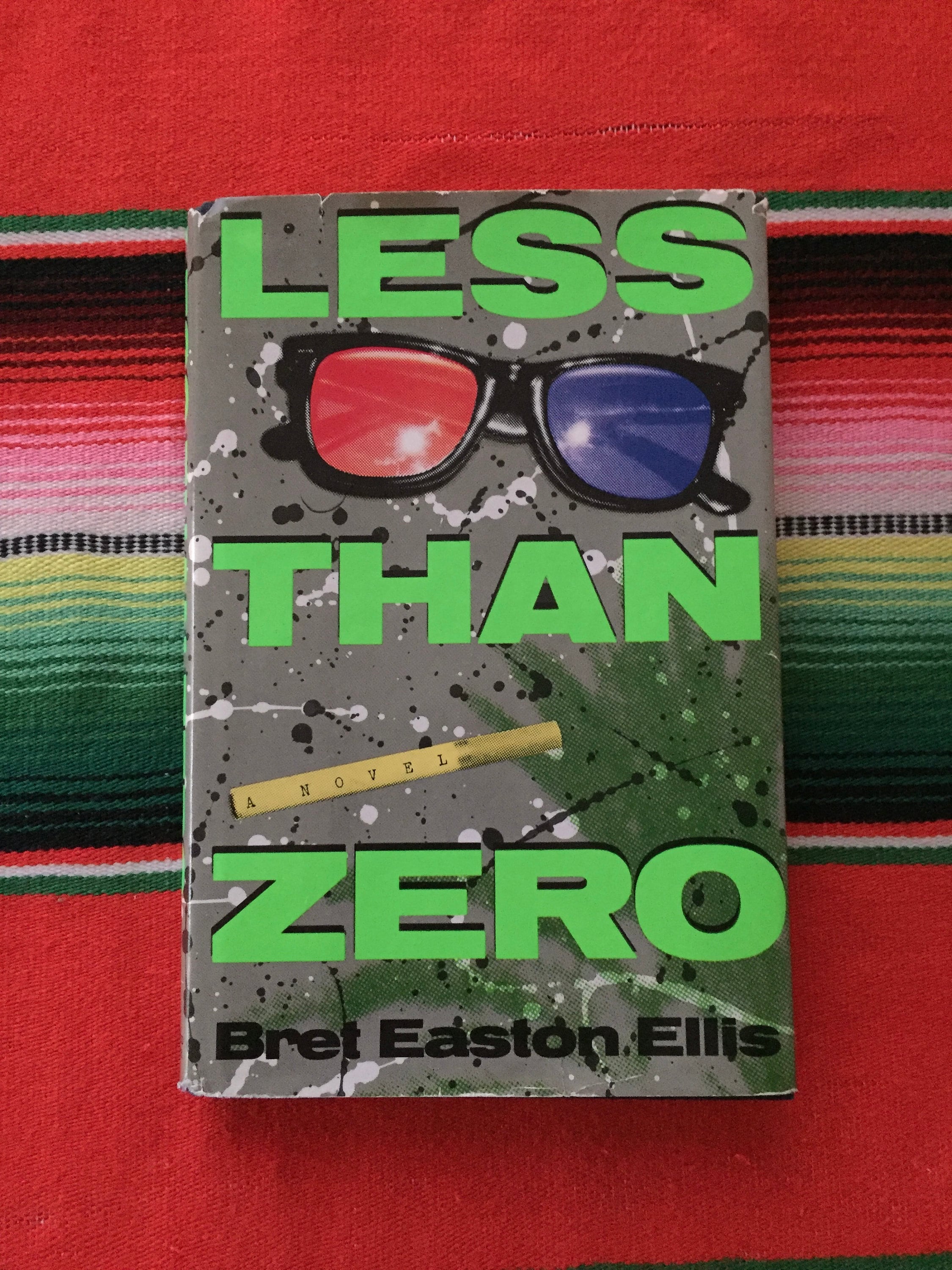 Less Than Zero Book