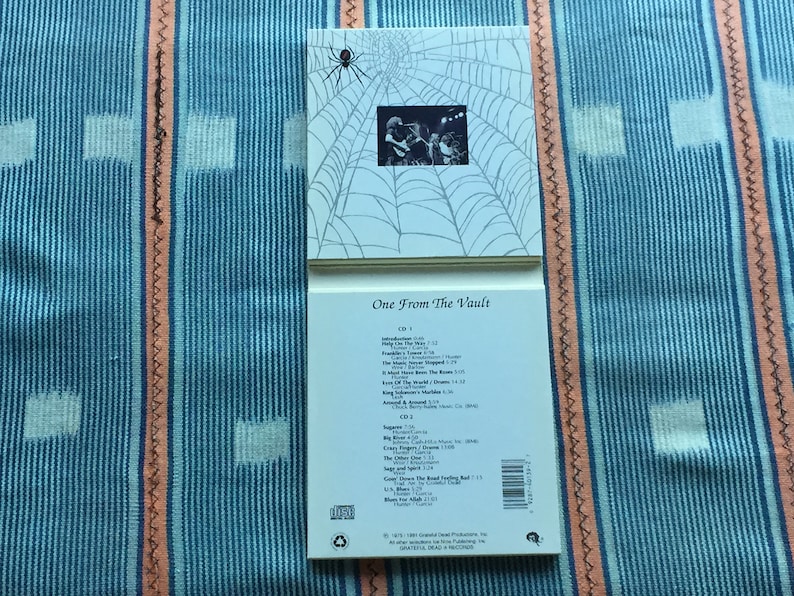 Vintage Grateful Dead One From the Vault 2 X CD 1991 VG Condition - Etsy