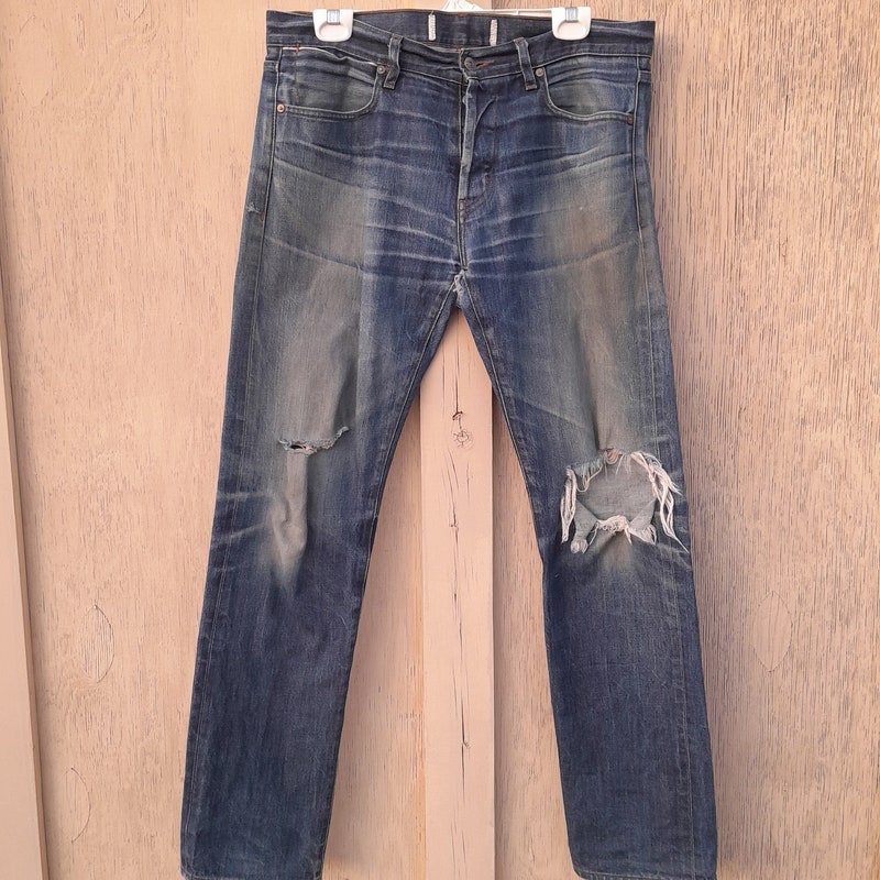 Broken in Jeans - Etsy