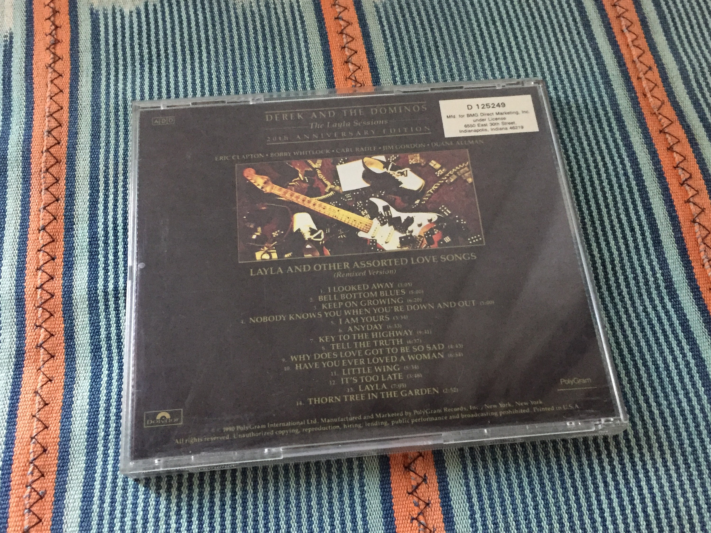 Derek and the Dominoes Layla and Other Assorted Love Songs Polydor ...
