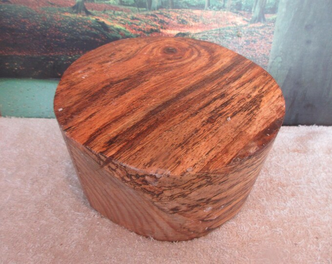 Spalted Water Oak 7 X 4 Turning Wood Deep Bowl, Medium Project Blank ...