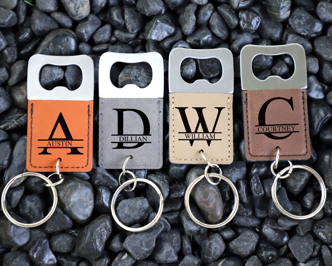 Engraved Key Chain, Custom Bottle Opener, Personalized Bottle Opener ...