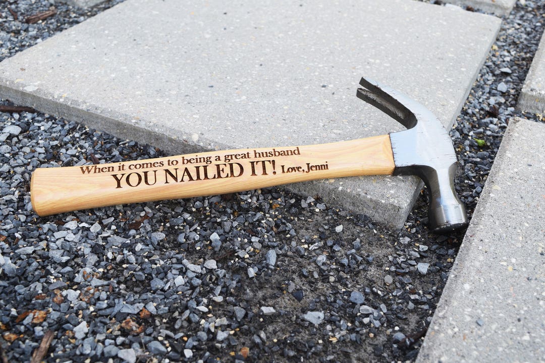 Personalized Hammer, Engraved Hammer, Hammer, Hammer Gift, Husband ...