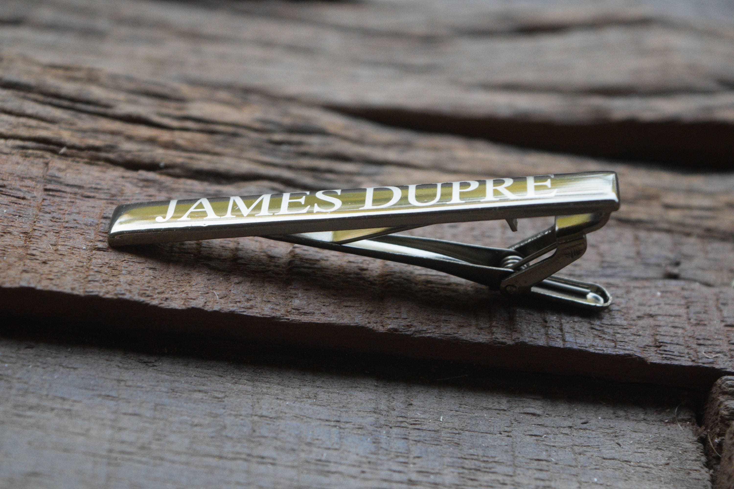 Personalized Tie Clip Engraved Tie Clip Tie Clip Custom Tie | Etsy