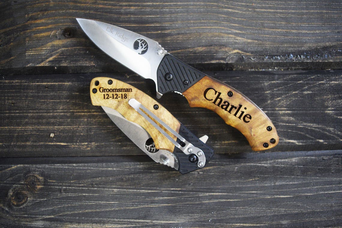 Personalized Engraved Pocket Knife Monogrammed Knife | Etsy