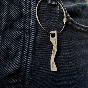 Recycled in Ukraine Key Fob, Mini Keychain, Mini Token Brutal Military ...