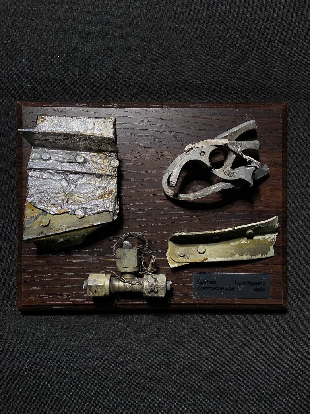 Handcrafted Wall Stand Desk Decor Board Fuselage and Skin Pieces ...