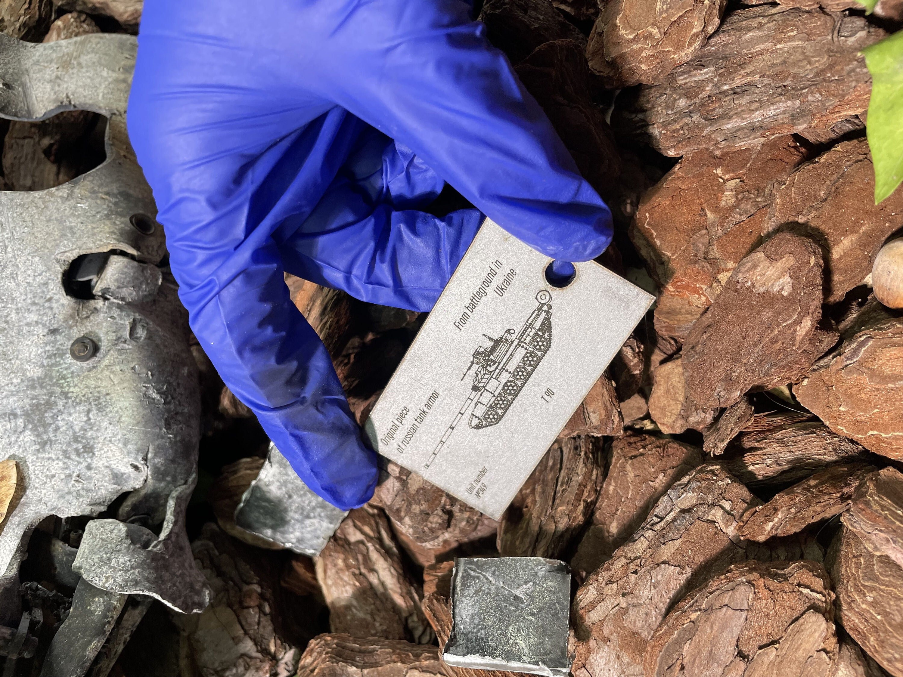 Keychain From a Combat Russian Tank T 90 Ukraine Keychain - Etsy Hong Kong