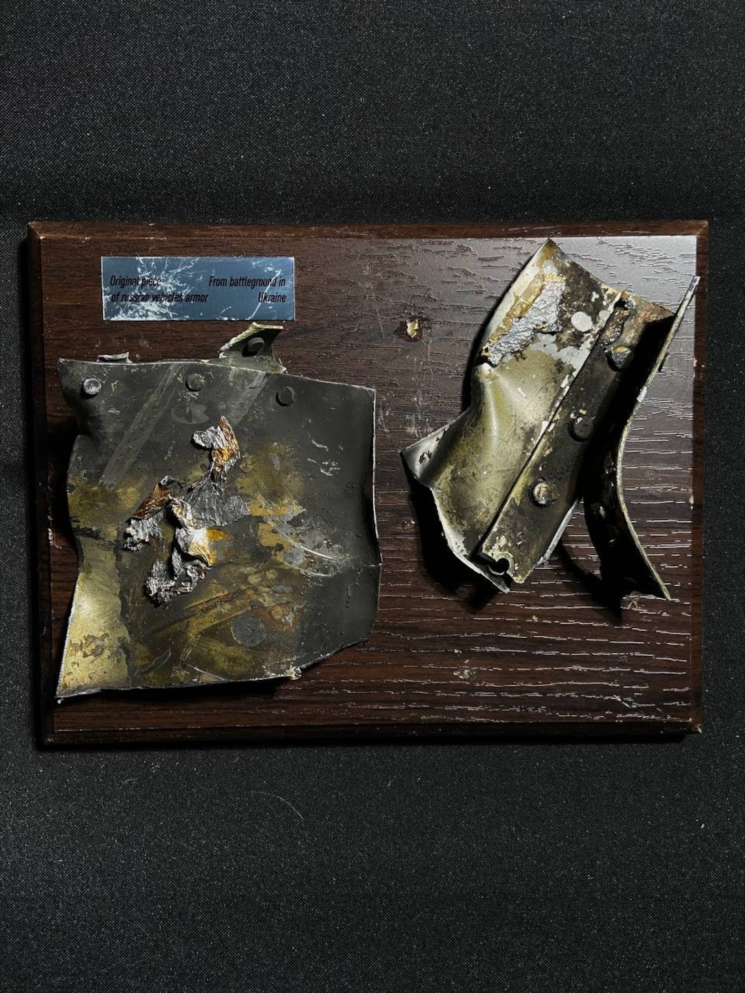Handcrafted Wall Stand Desk Decor Board Authentic Fuselage and Skin ...