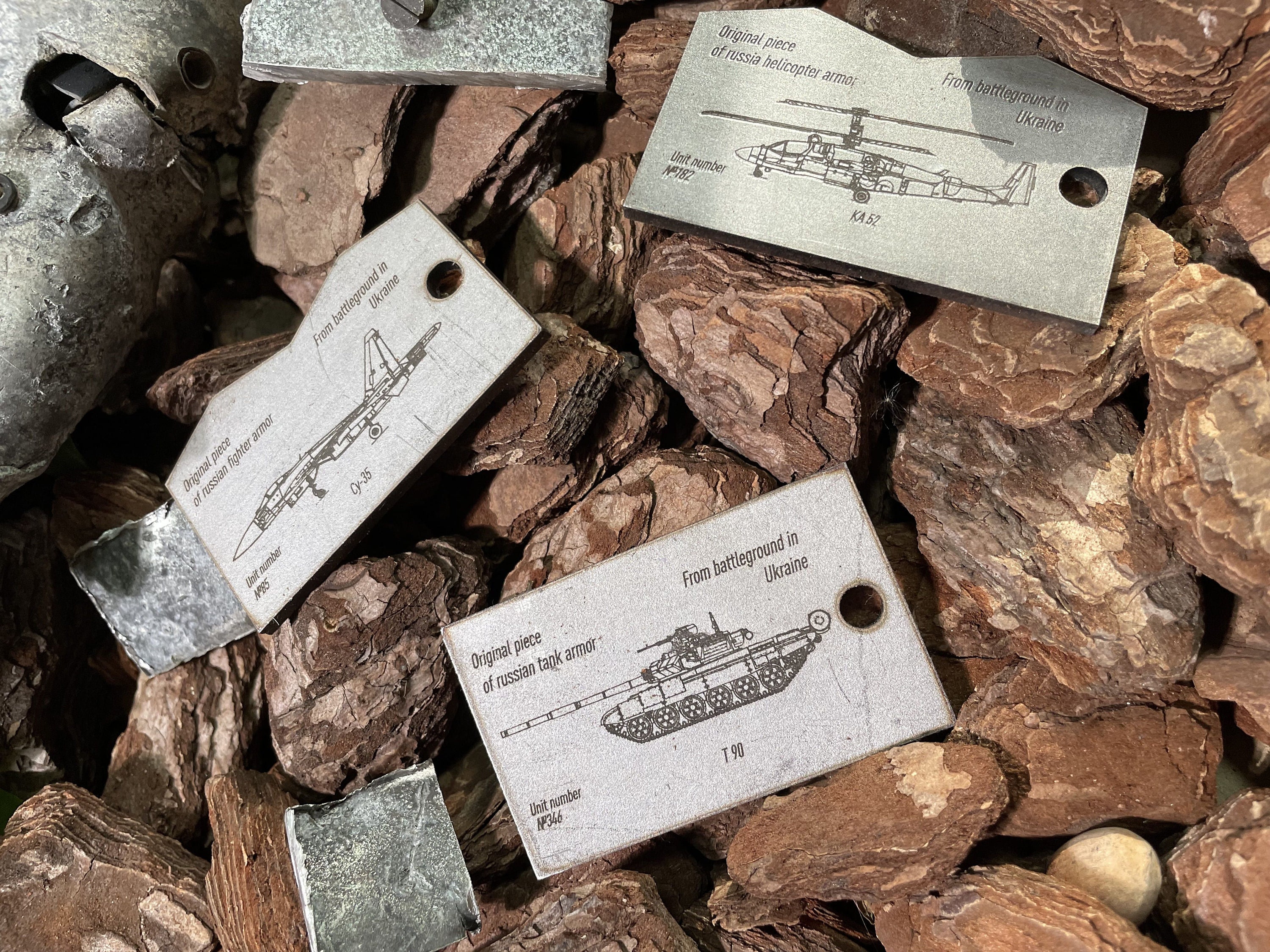 Keychain From a Combat Russian Tank T 90 Ukraine Keychain - Etsy Hong Kong