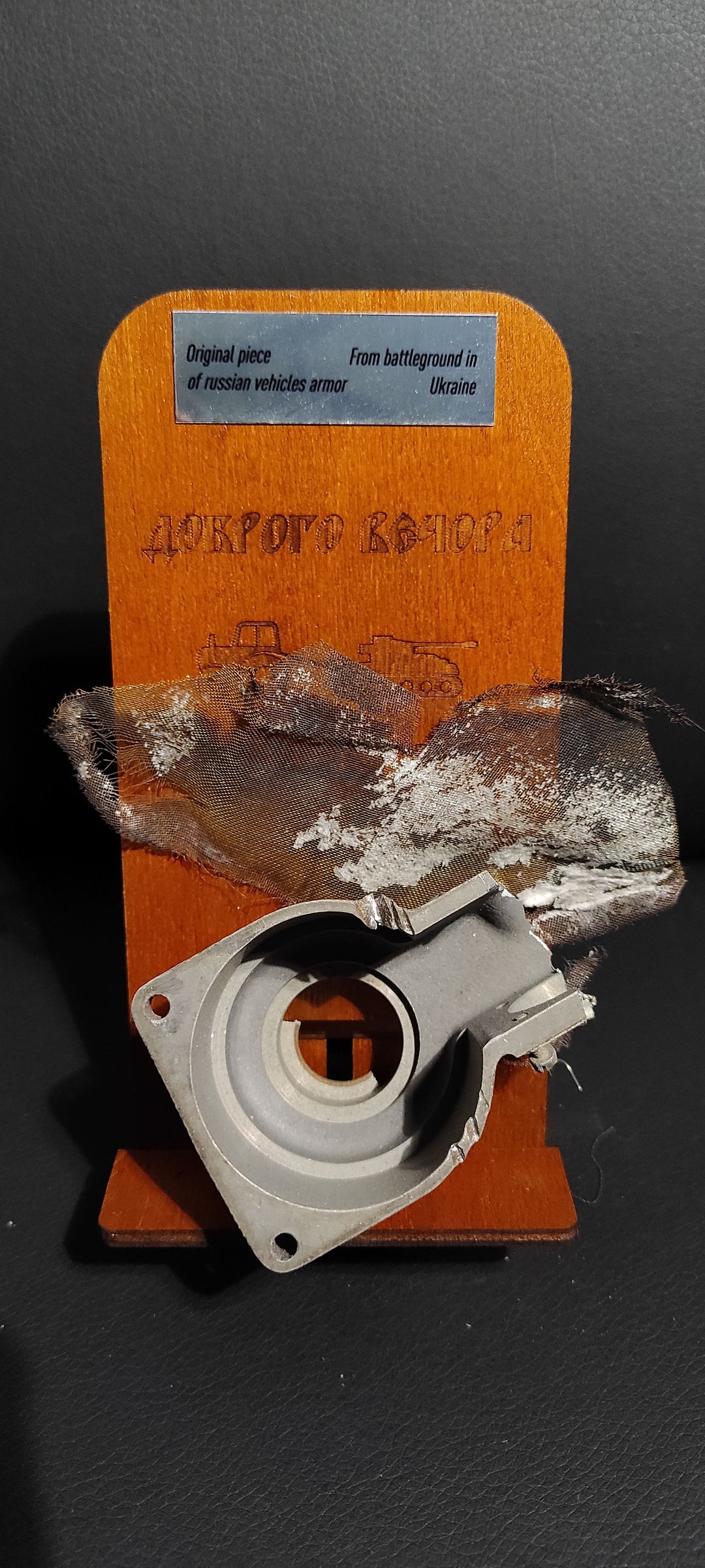 Exclusive Gift: Table Decor Stand Highlighting Genuine Russian Su-25 ...