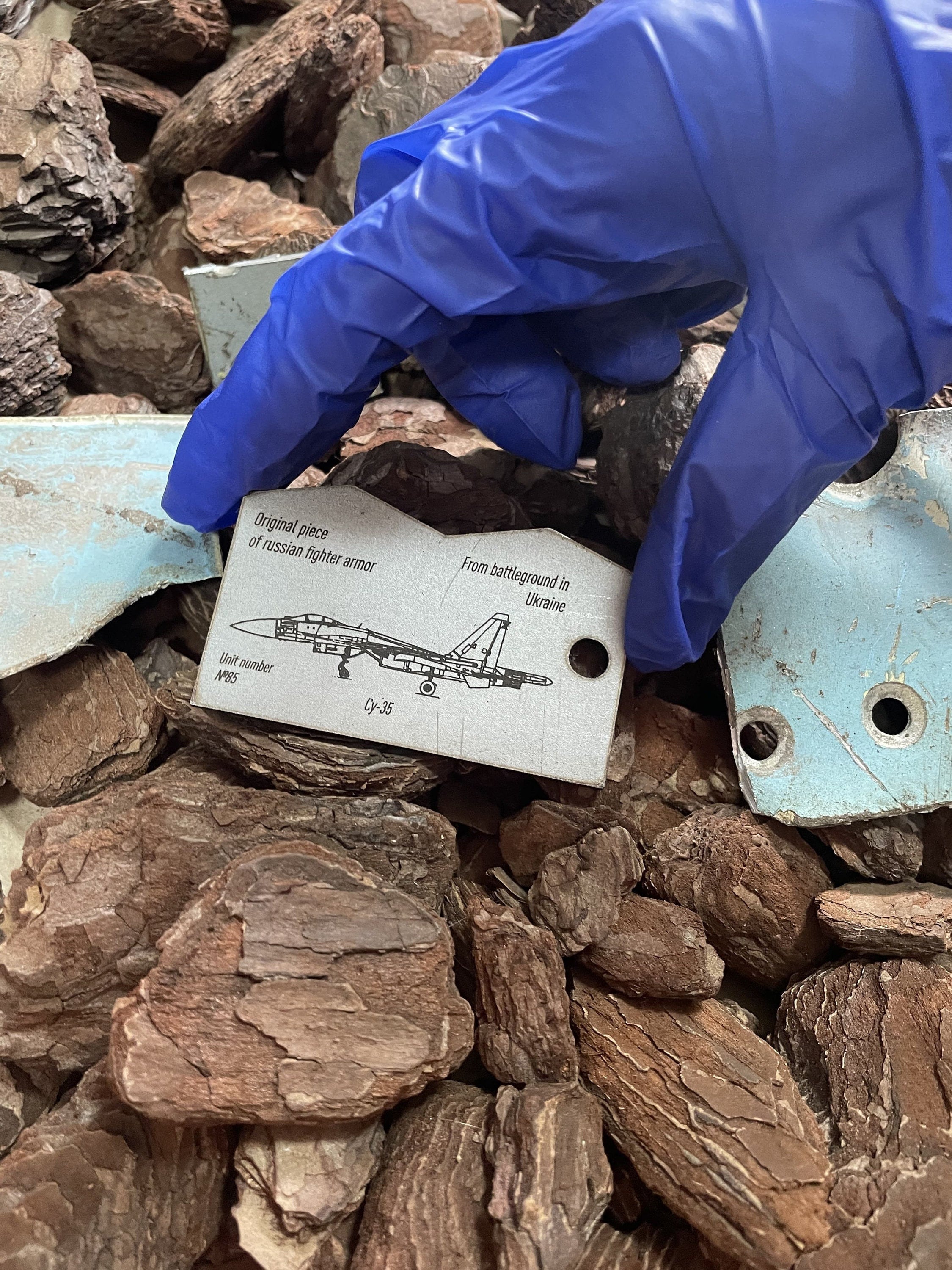 Sukhoi Token Original Aircraft Skin of SU 35 Recycled Armor - Etsy