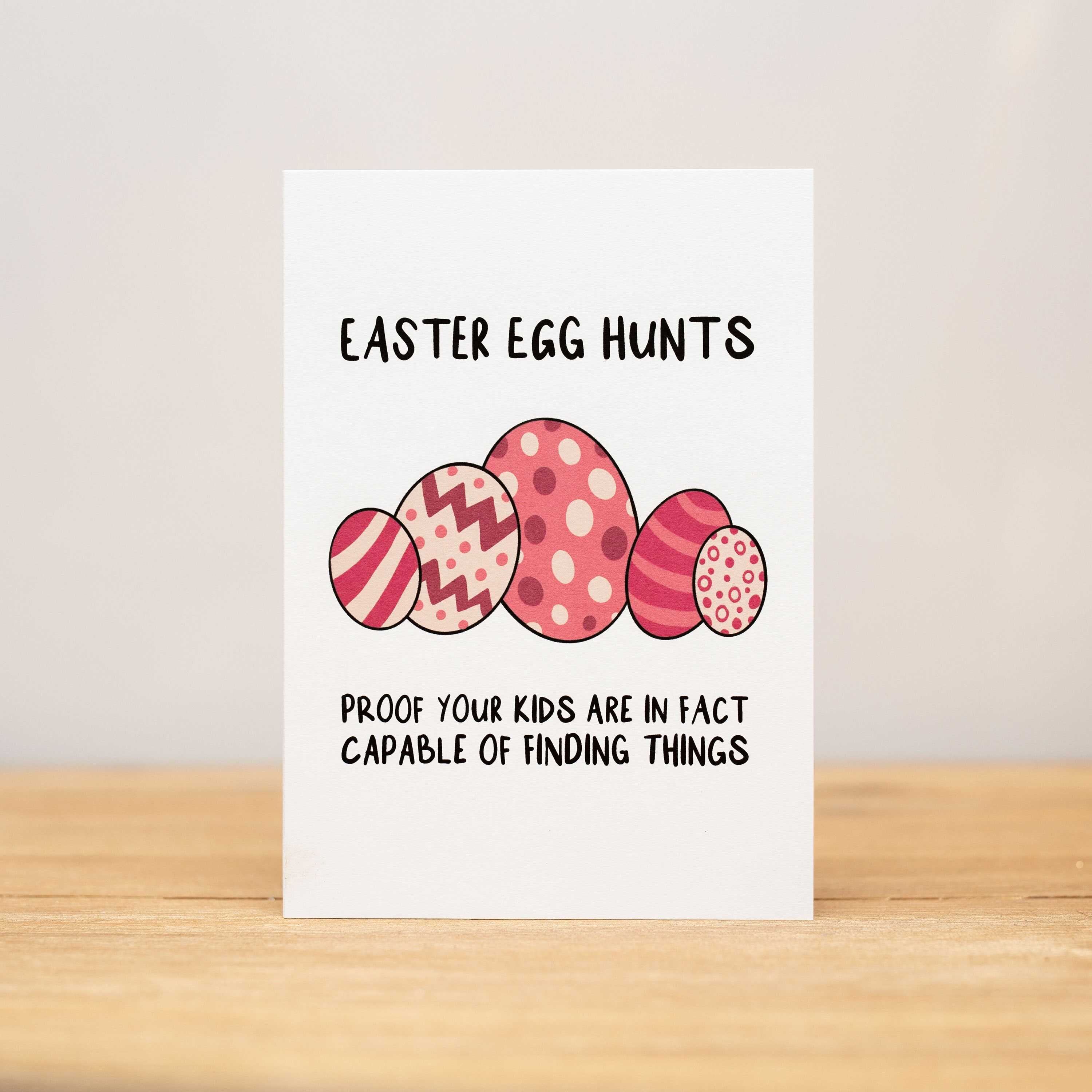 Easter Card Funny, Easter Egg Hunts, Proof Your Kids Are in Fat Capable ...