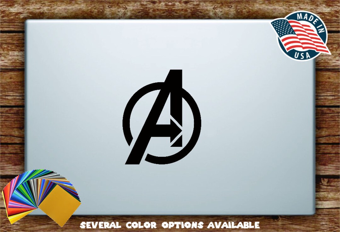 Marvel's Avengers Logo MCU Silhouette Vinyl Diecut Decal Sticker All ...