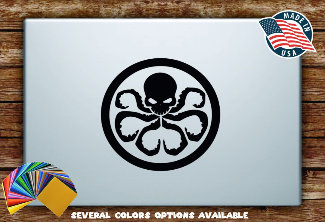 Hail Hydra Symbol Silhouette Vinyl Diecut Decal Sticker All Sizes - Etsy