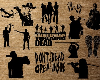 The Walking Dead Svg | Etsy UK