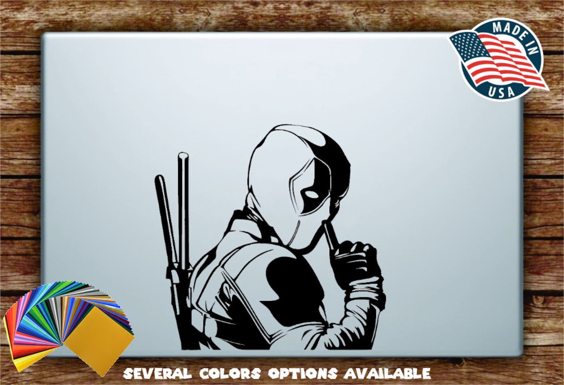 Deadpool Inspired Ryan Reynolds Marvel Silhouette Vinyl Diecut | Etsy