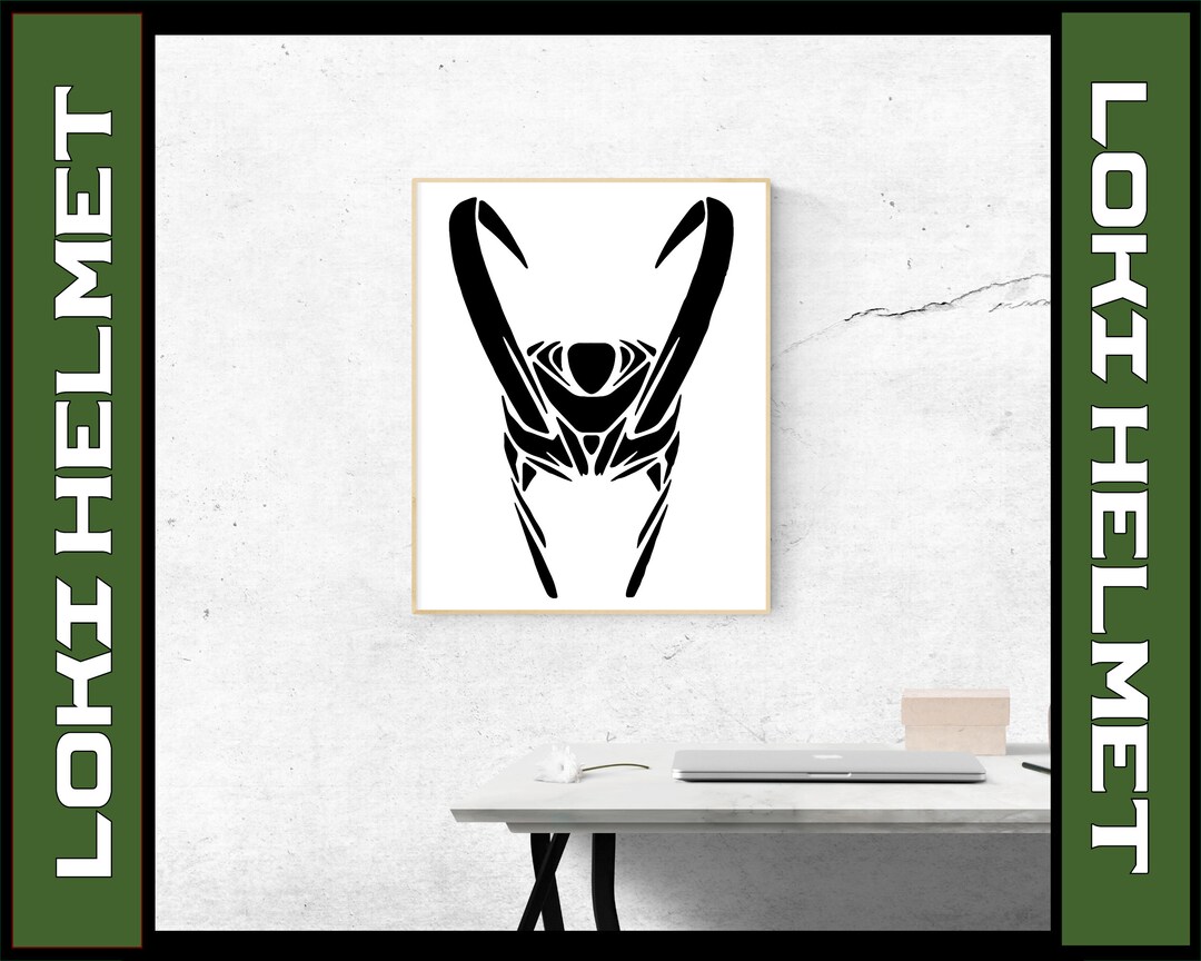 Loki Helmet 4 GOLD Vinyl Decal Sticker Avengers Marvel MCU - Etsy