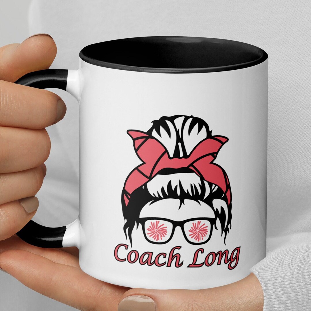 Cheerleader Coach Mug Personalized Coffee Cup for Cheer Coach Gift for ...