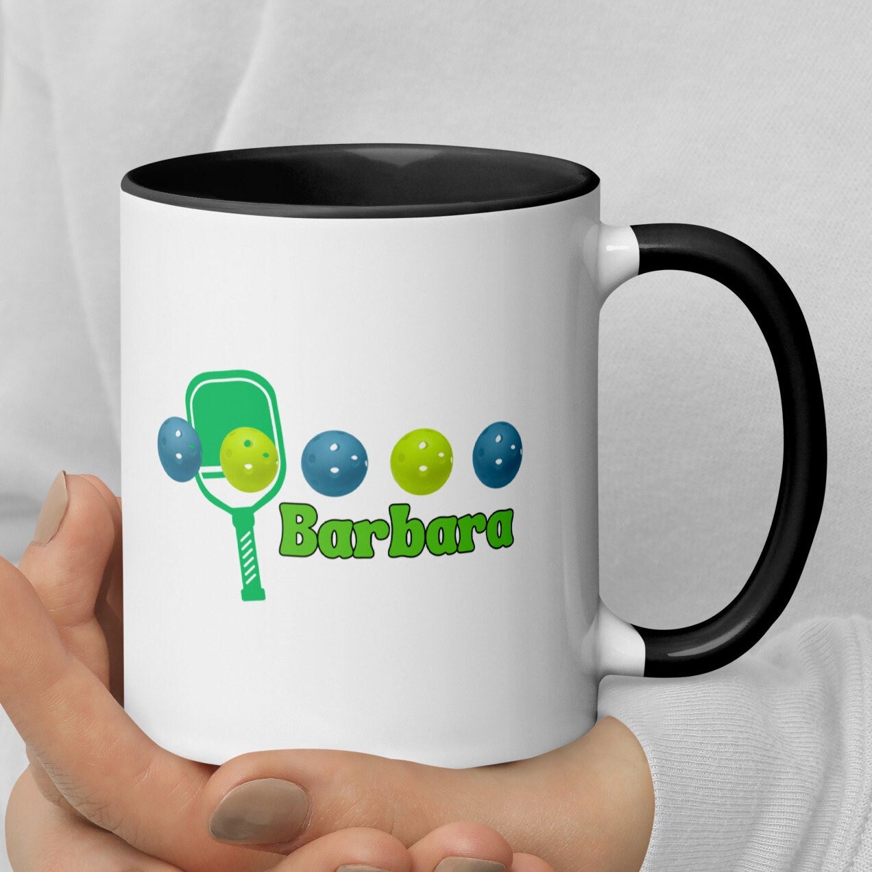 Pickleball Custom Mug Pickleball Player Coffee Cup Personalized ...
