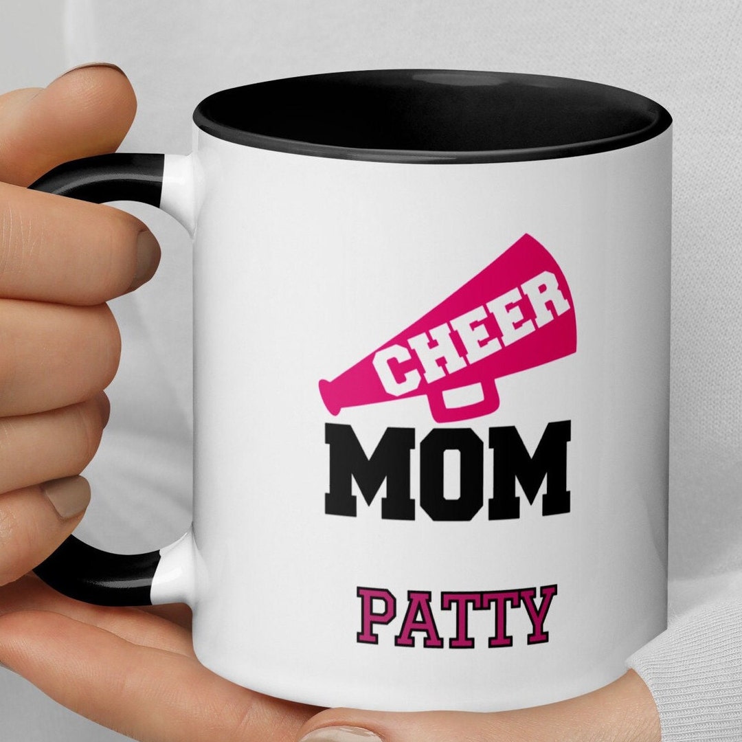 Cheer Mom Personalized Mug for Cheerleaders Mom Gift for Cheer Mama ...