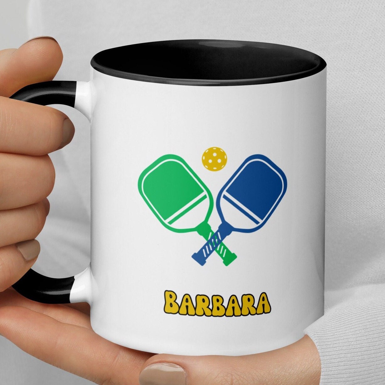 Pickleball Personalized Mug Pickleball Player Coffee Cup Custom ...