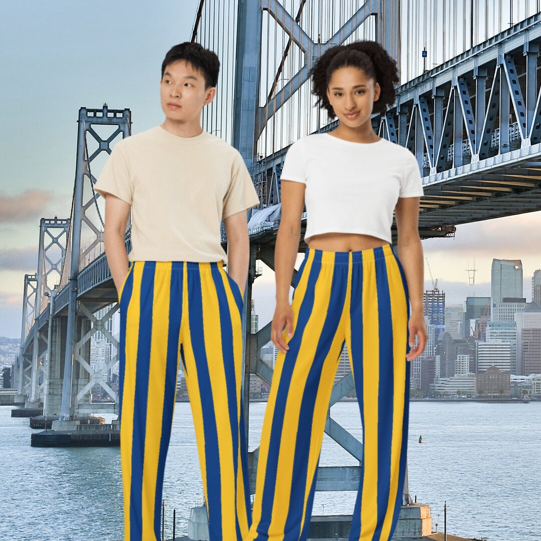 Michigan Football Pants Wide Leg Pants Elastic Waist Lounge Pants Game ...