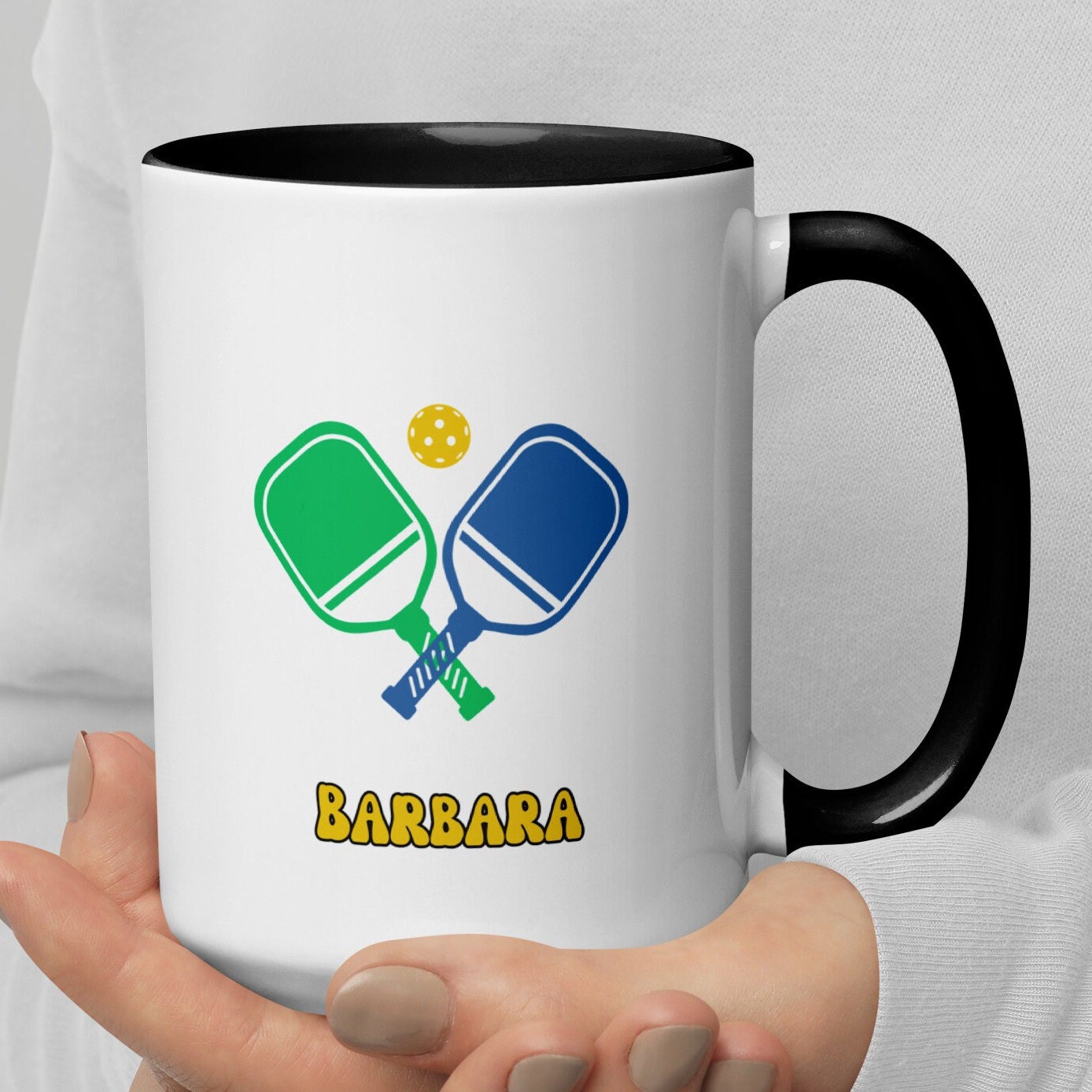 Pickleball Personalized Mug Pickleball Player Coffee Cup Custom ...