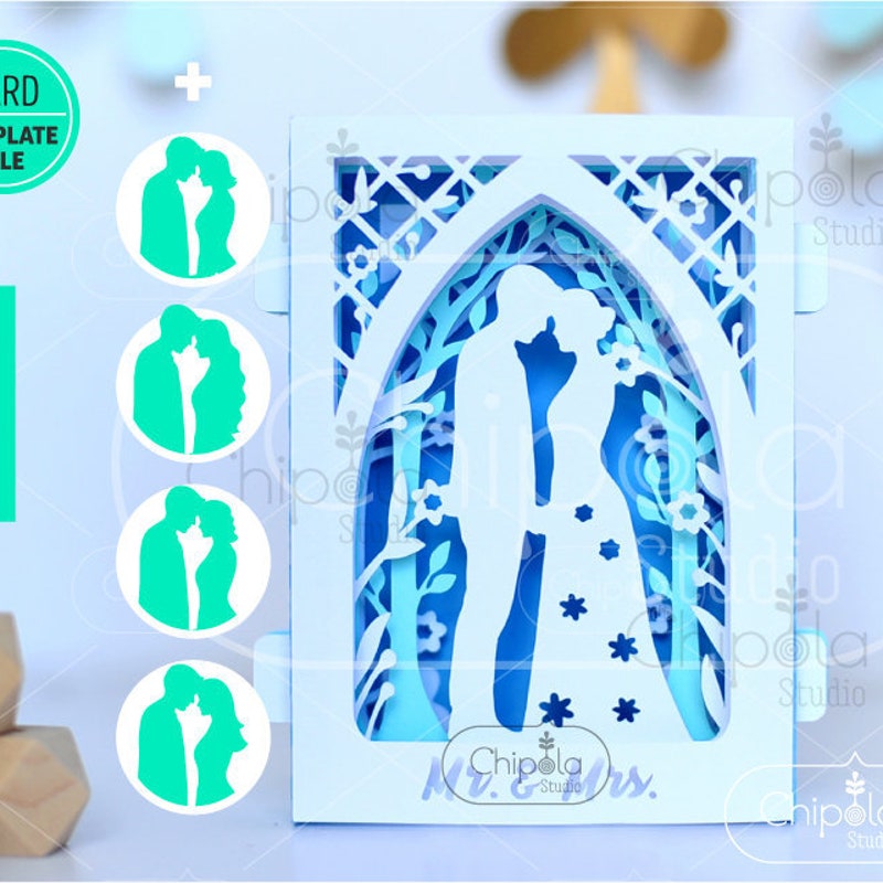 Tunnel Wedding Card - Etsy