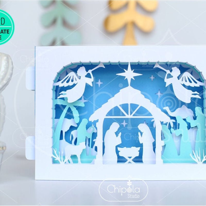 Pop up Christmas Cards - Etsy