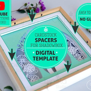 Spacers Template From Cardstock for Your Layered Artwork Paper - Etsy