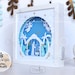 Nativity Shadow Box SVG, 3d Papercut Religious Layered Paper Art ...