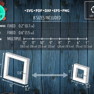 Spacers Template From Cardstock for Your Layered Artwork Paper Art ...