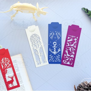 Lesezeichen SVG Set Vektor Plotterdatei Bäume Natur Vögel - Etsy.de