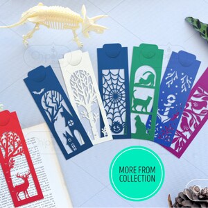 Bookmark With Cats SVG Vector Cut File, Animal Papercut, Scroll Saw ...