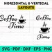Coffee SVG, Coffee Stencil File, Coffee Cut File, Kitchen Stencil Wood ...